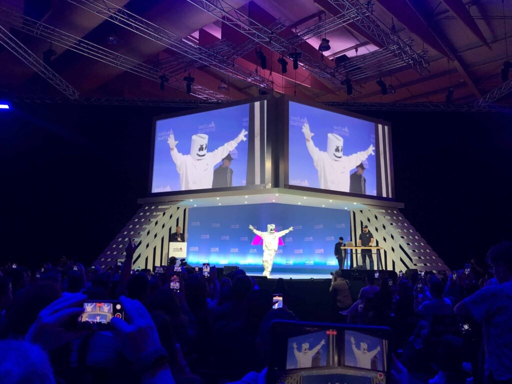 The Great Web Summit Sham: Fake DJ Marshmello